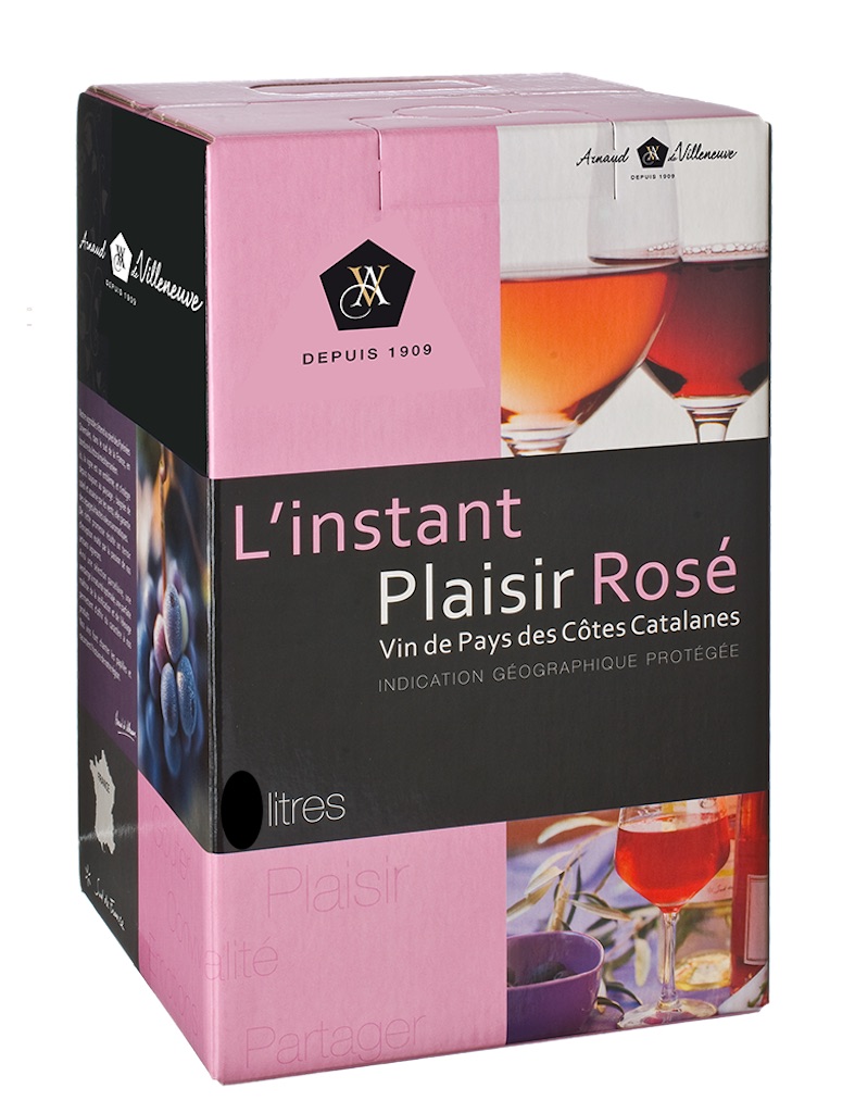 Roussillon - Instant Plaisir - Rosé - Cubis 10 litres